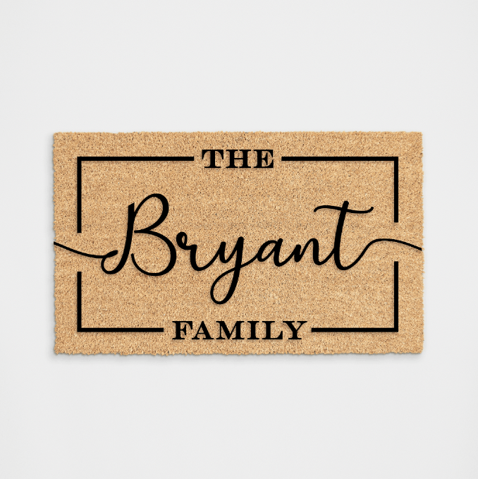 Personalized Name - Doormat DeCoir - Doormat DeCoir